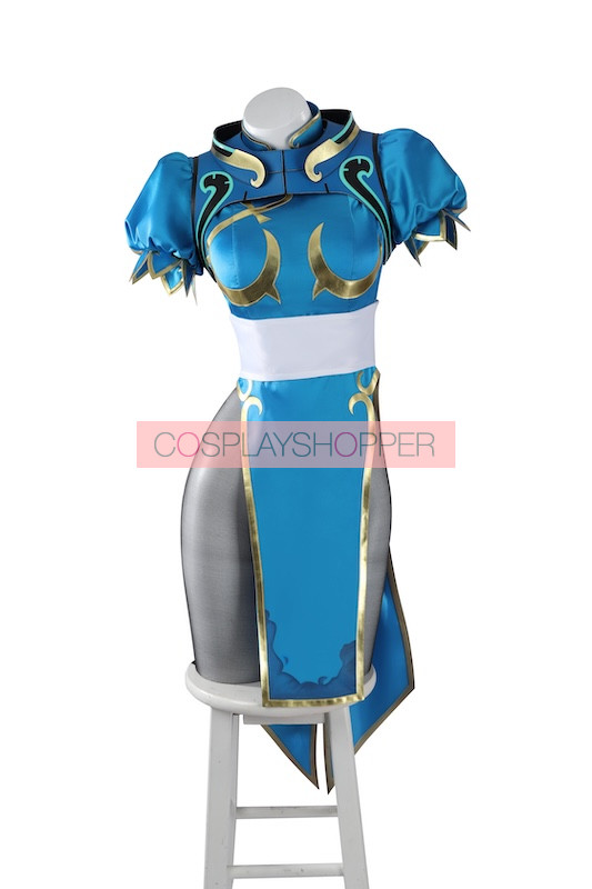Overwatch 2 x Street Fighter 6 Chun-Li Cosplay Costume for Sale