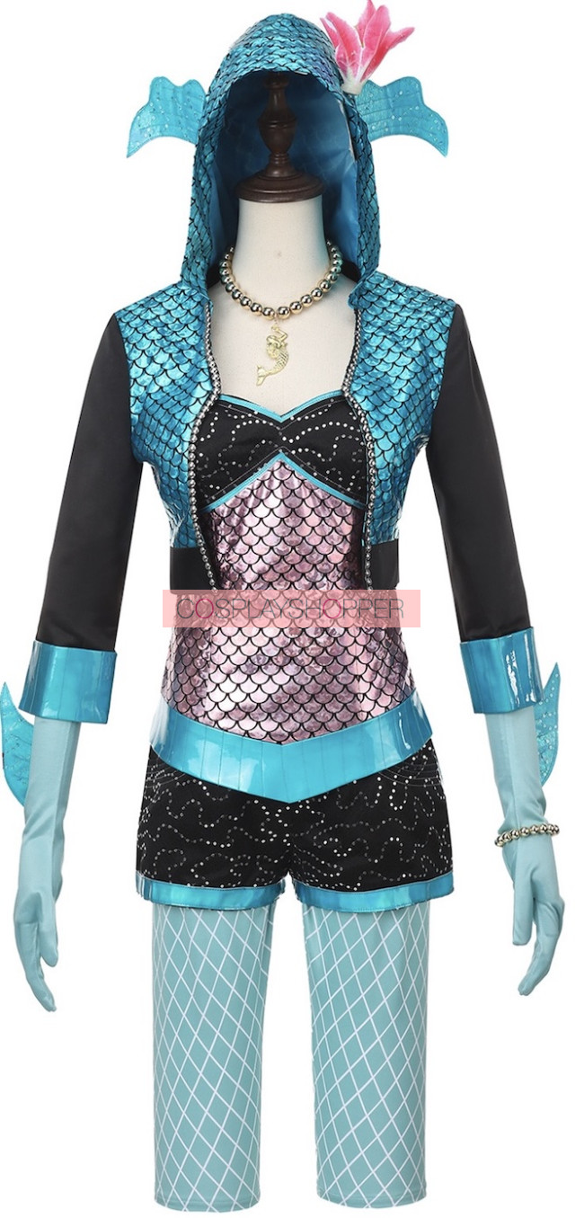 Monster High Lagoona Blue Cosplay Costume for Sale