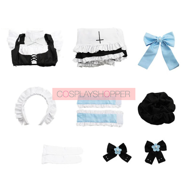 Goddess of Victory: Nikke Memorial Cafe Cinderella Cosplay Costume for Sale