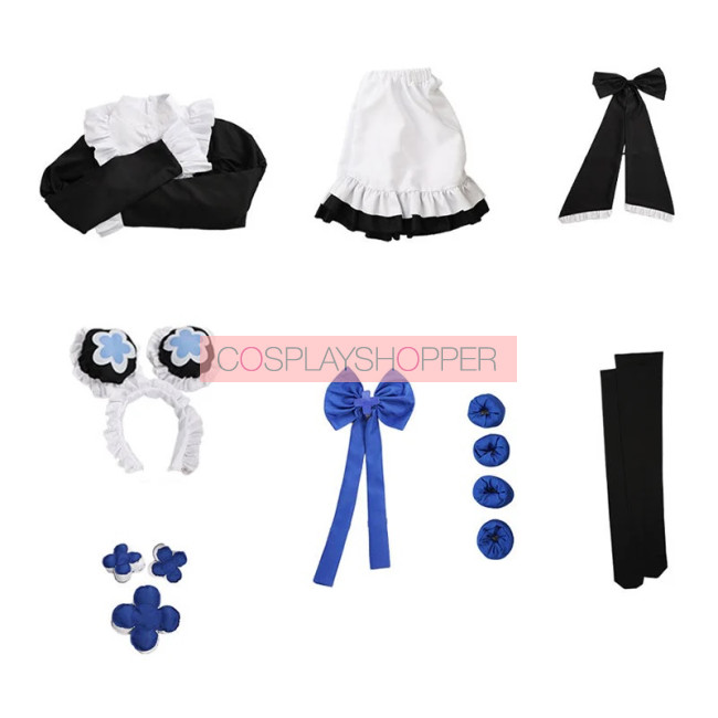 Goddess of Victory: Nikke Memorial Cafe Hansel Cosplay Costume for Sale