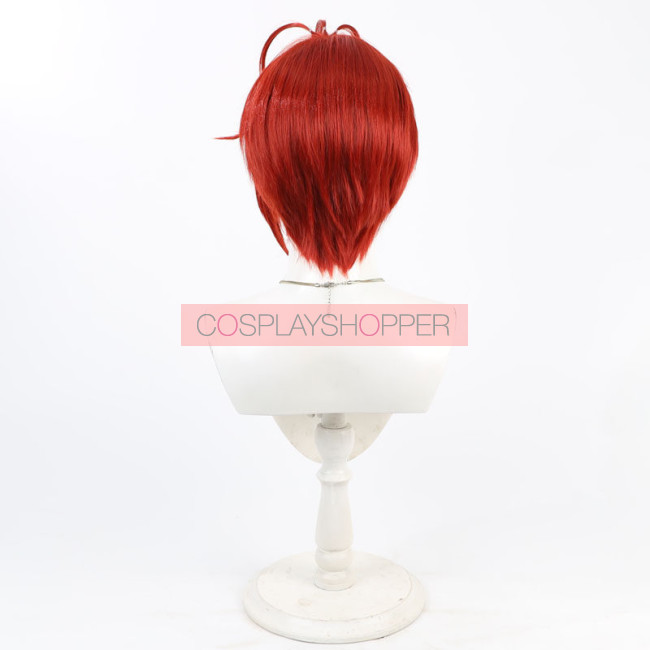Red 30cm Disney: Twisted-Wonderland Riddle Cosplay Wig for Sale